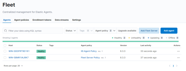 Setup Elastic Stack For Iis Logs On Windows Server Peinelt It 