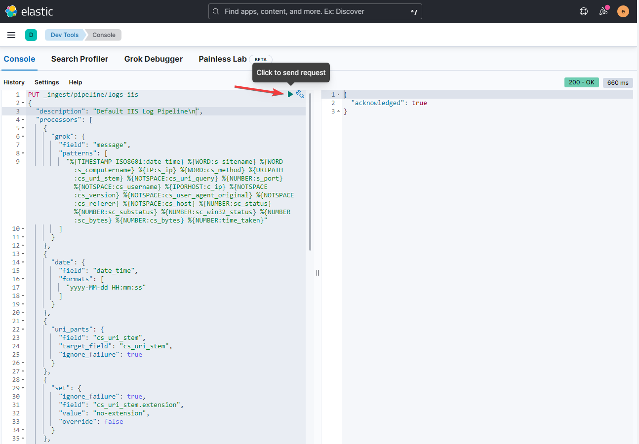 Setup Elastic Stack for IIS Logs on Windows Server – Peinelt IT